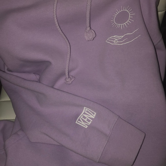 Tops | Purple Hoodie Size Small Mackenzie Ziegler Merch | Poshmark